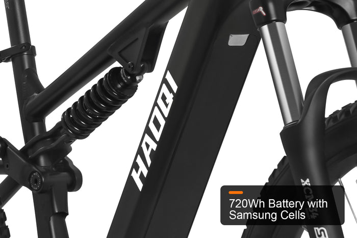 HAOQI Mustang Premium Electric Mountain Bike (UL Certified)