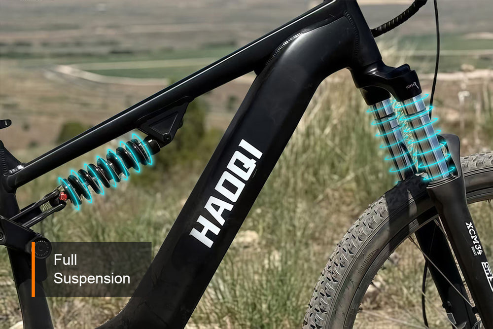 HAOQI Mustang Premium Electric Mountain Bike (UL Certified)