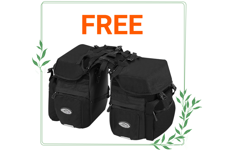 Cheetah Dual Battery Full Suspension Electric Bike - HAOQI EBIKE